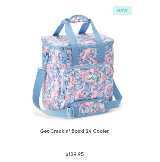 Swig Life - Get Crackin' - Boxxi 24 Cooler Bag with Zipper, Holds 16-24 ...